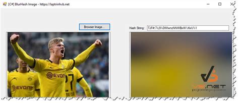 C Convert hình ảnh image thành Blurhash sử dụng trong loading image winform
