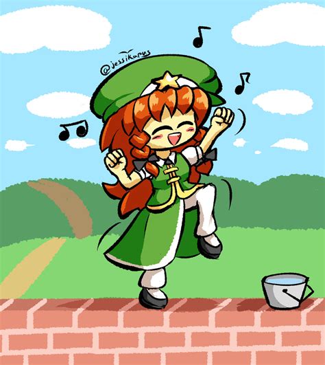 Meiling Is Having Fun By Kapus49 On Deviantart