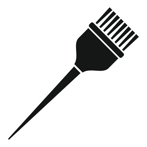 Hair Color Brush Icon Simple Style 14598516 Vector Art At Vecteezy