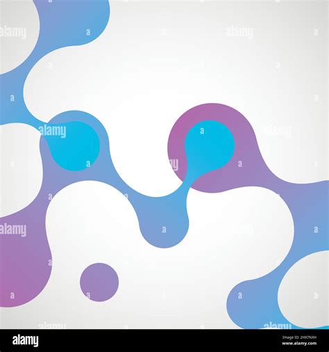 Abstract Molecular Structures And Technology And Science Design Stock Vector Image And Art Alamy