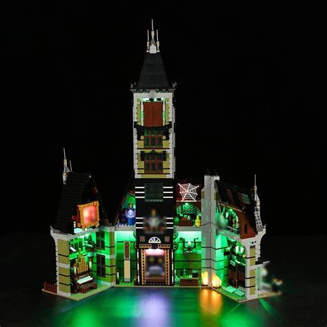 Custom MOC Same As Major Brands LED Lighting Set For 10273 Haunted