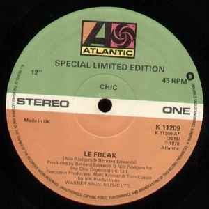 Chic Le Freak Green Orange Labels Vinyl Discogs