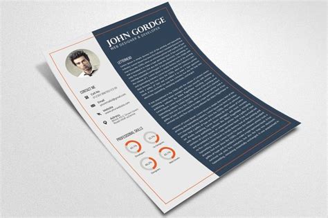 Cv Resume Word Template Resume Words Word Template Resume