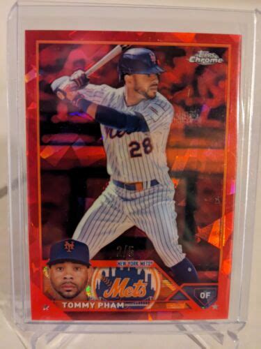 2023 Topps Chrome Update Sapphire Edition Usc90 Tommy Pham Red 5 Ebay