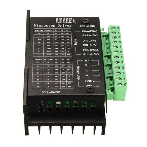 Buy Tb6600 Stepper Motor Driver Controller 4a 9~42v Ttl 16 Micro Step