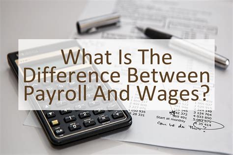 What Is The Difference Between Payroll And Wages Similar Different