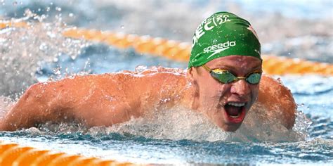Le nageur Léon Marchand décroche un quatrième titre aux championnats de