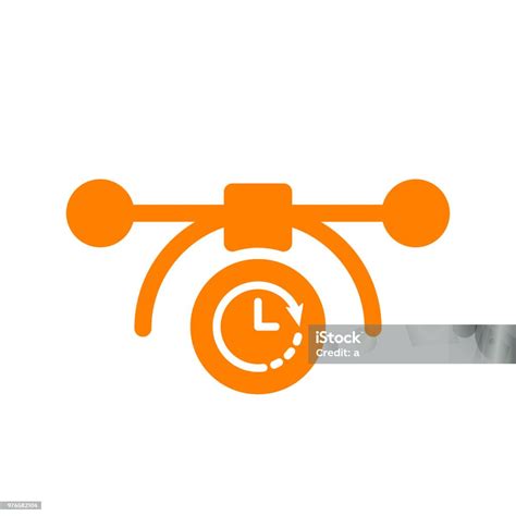 Icône De Bézier De Vecteur Icône Multimédia Avec Le Signe De Lhorloge