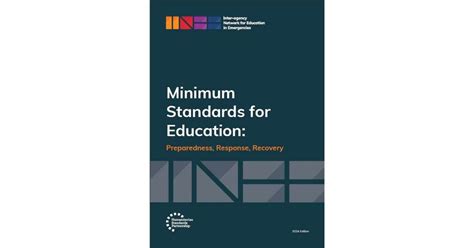 INEE Releases Minimum Standards For Education 2024 Edition ECDAN