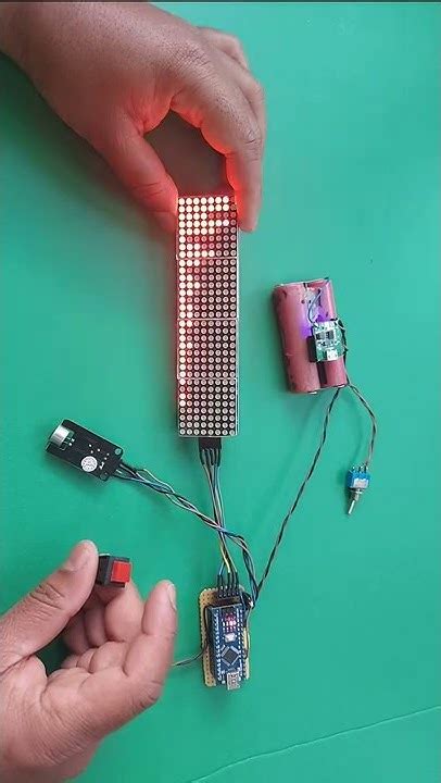 Audio Spectrum Analyzer 32 Band Using Arduino Nano Max 7219 Shorts Shortvideo Youtube