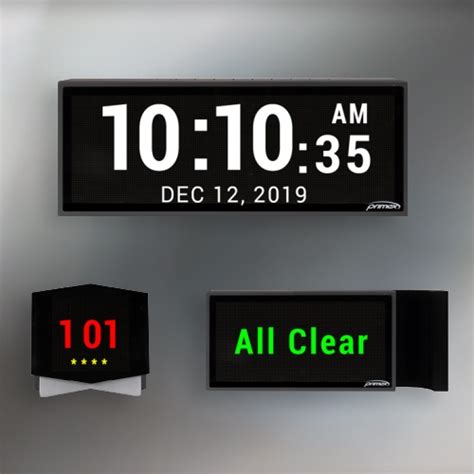 Synchronized Clock Systems Onevue Sync Primex