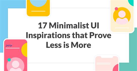 17 Minimalist Ui Inspirations That Prove Less Is More Unlimited