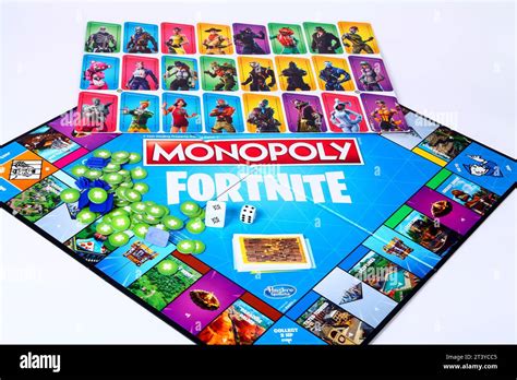 Monopoly Fortnite collectors edition of the popular board game Stock ...