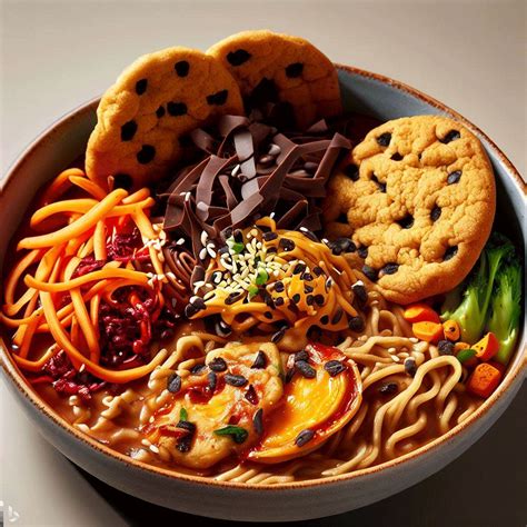 초코칩 쿠키 비빔면