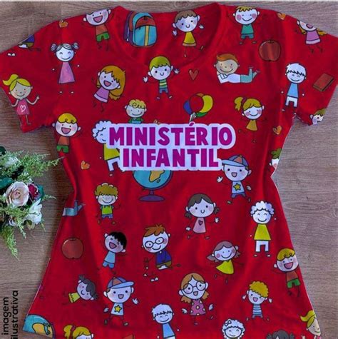 Baby Look Ministerio Infantil Elo Produtos Especiais Ministério infantil Camisas cristãs
