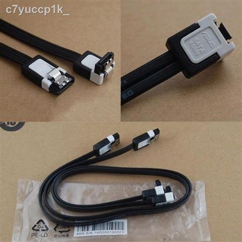 Asus Sata Gbps Cable Awg Iii Flat Data Cord For Hdd Ssd