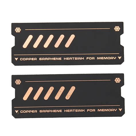 Memory Cooling Heatsink Graphene Fast Conduction Stable Durable Copper