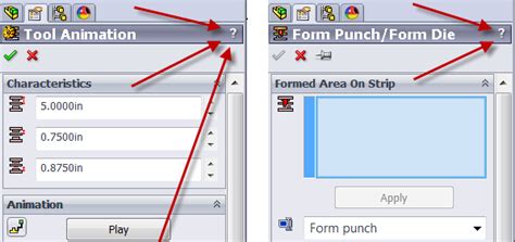 Click On The Question Mark For Help Accurate Die Design Software