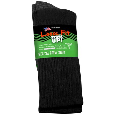Loose Fit Stays Up Socks Comfort For Wide Feet Extra Wide Co