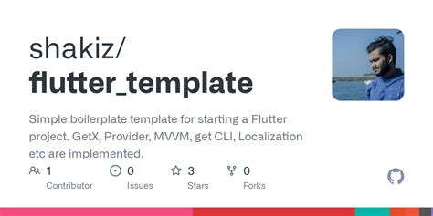 Github Shakizfluttertemplate Simple Boilerplate Template For