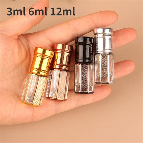 3612ml Roll On Essential Oil Glass Bottle Roller Ball Perfume Empty