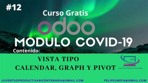 Crear Vistas Calendar Graph Y Pivot Modulo Covid 19 Odoo 12 Curso