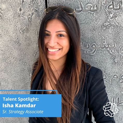 Isha Kamdar Has Been An Incredible Add To The Team Here At Sidebench And I Couldnt Be More