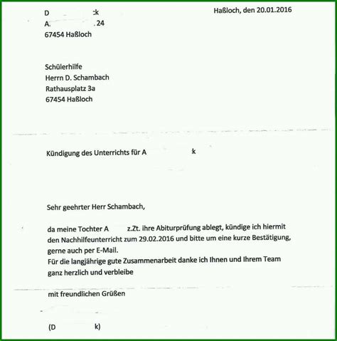 Angepasst Kundigung Nachhilfe Nachhilfe Haßloch Bessere Noten In 451224 Vorlage Ideen