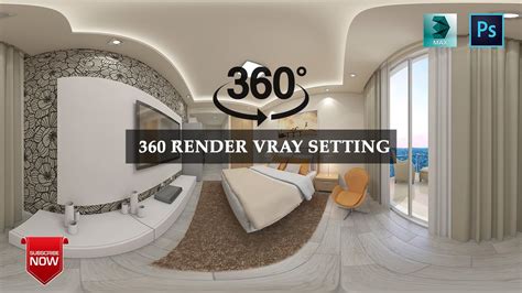 How To Render 360 In 3ds Max Tutorial Vray Setting Youtube