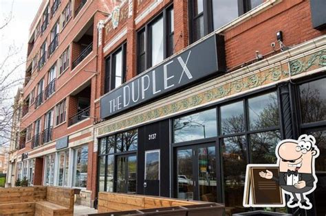 Menu At The Duplex Restaurant Chicago