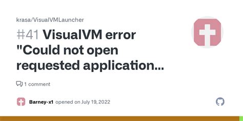 Visualvm Error Could Not Open Requested Application Every Single Time