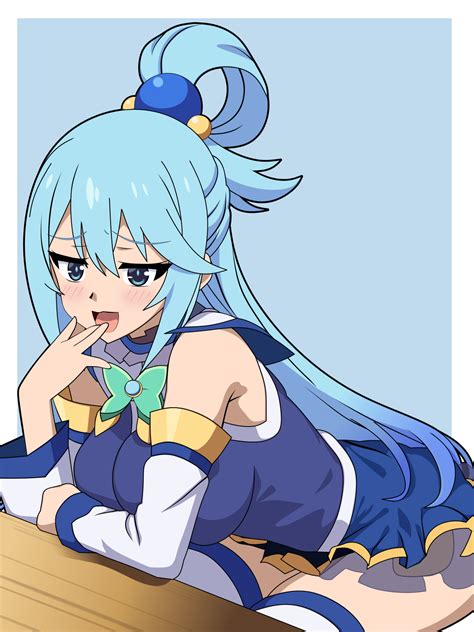 Автор Aqua Konosuba Konosuba фэндомы Anime Аниме
