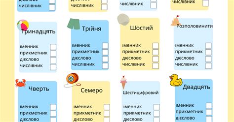 Числівник Картки для закріплення теми Інші методичні матеріали Українська мова