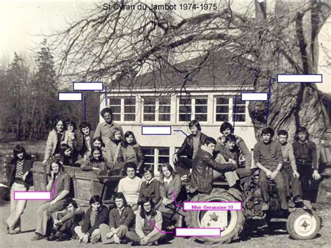 Photo de classe Classe de 1ère D de 1974 Lycée Agricole Privé