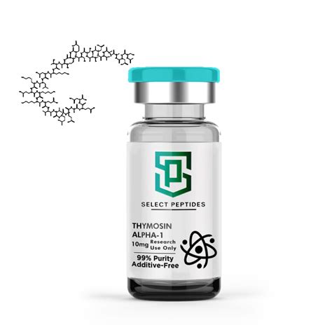 Thymosin Alpha 1 10mg Select Peptides 100 Lab Tested