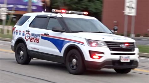Lancaster Ems Medic 600 Responding Youtube