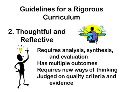 Ppt Guidelines For A Rigorous Curriculum Powerpoint Presentation Free Download Id6846805