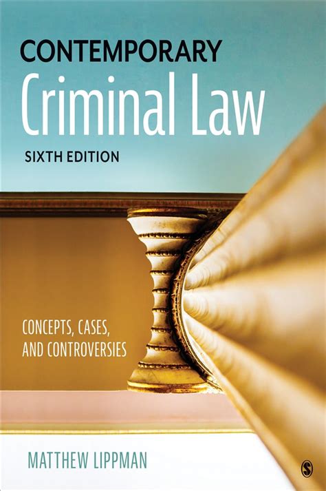 Contemporary Criminal Law 6th Ed By Matthew Lippman Ebook
