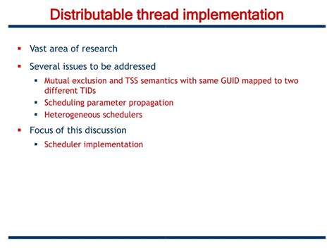 Ppt Distributable Threads An Overview Powerpoint Presentation Free Download Id1806531