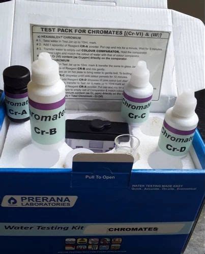 Compact Chromate Test Kit Vi And Total Packaging Type Box At Rs 4050