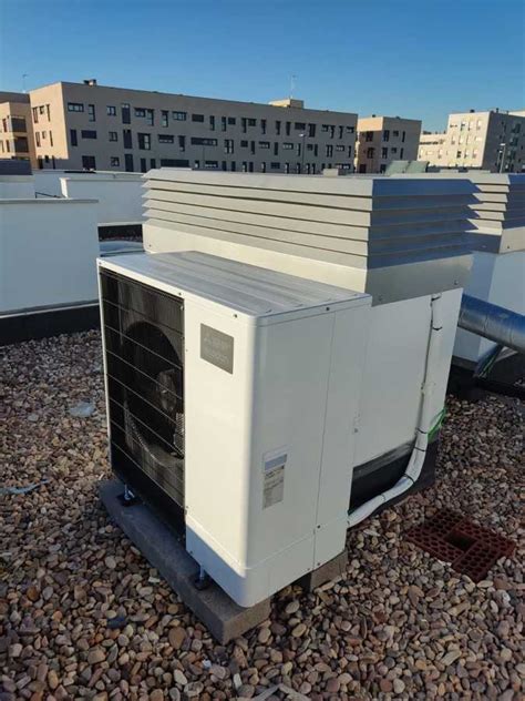 Aerotermia mitsubishi electric ecodan en chalet adosado en alcorcón habitissimo