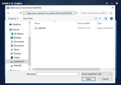 Failed To Recognize Some Devices Under Winpe Of Aomei Backupper