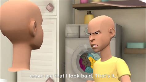 Classic Caillou Shaves Caillous Hairgrounded Youtube