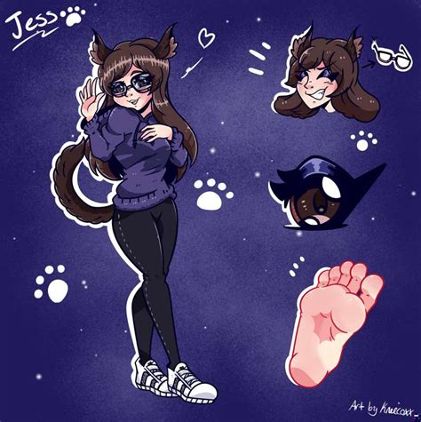 Jess Ref Sheet By Kneecoxx From Patreon Kemono