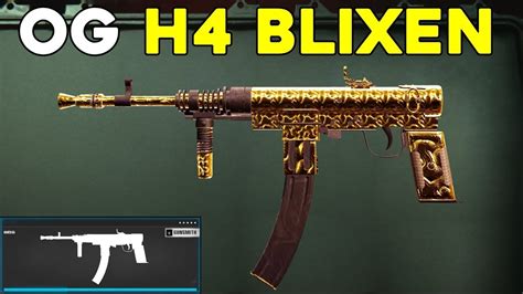The Secret H4 Blixen In Warzone 4 Meta Youtube