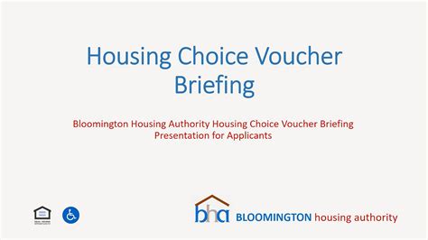 Getting Started Bloomington Housing Authority