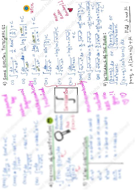 SOLUTION Integration Formulas Watermark Notes Studypool