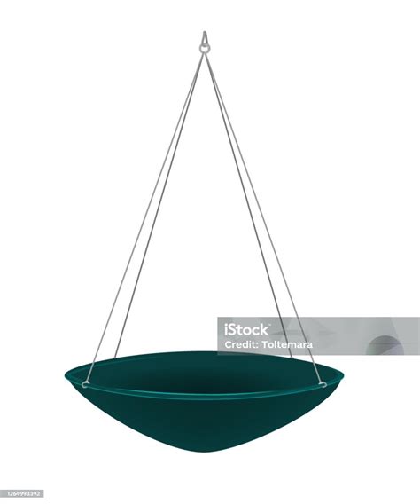 어린이 전정 활동 Ergotherapy 또는 감각 통합을위한 둥근 해먹의 벡터 일러스트레이션 흰색 배경의 격리된 개체 0명에 대한 스톡 벡터 아트 및 기타 이미지 Istock