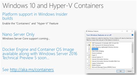 Microsoft Confirms Built In Hyper V Containers Are Coming To Windows Testers Soon ZDNET