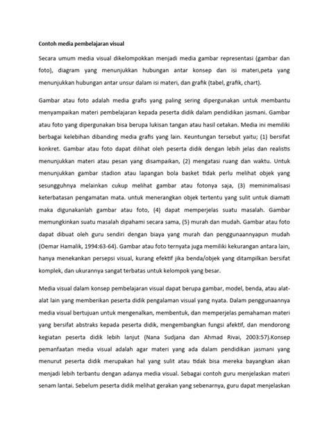 Contoh Media Visual Pdf